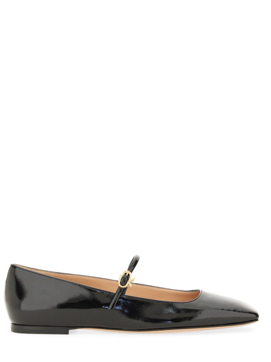 Gianvito Rossi Flat Shoes - Black | Wanan Luxury