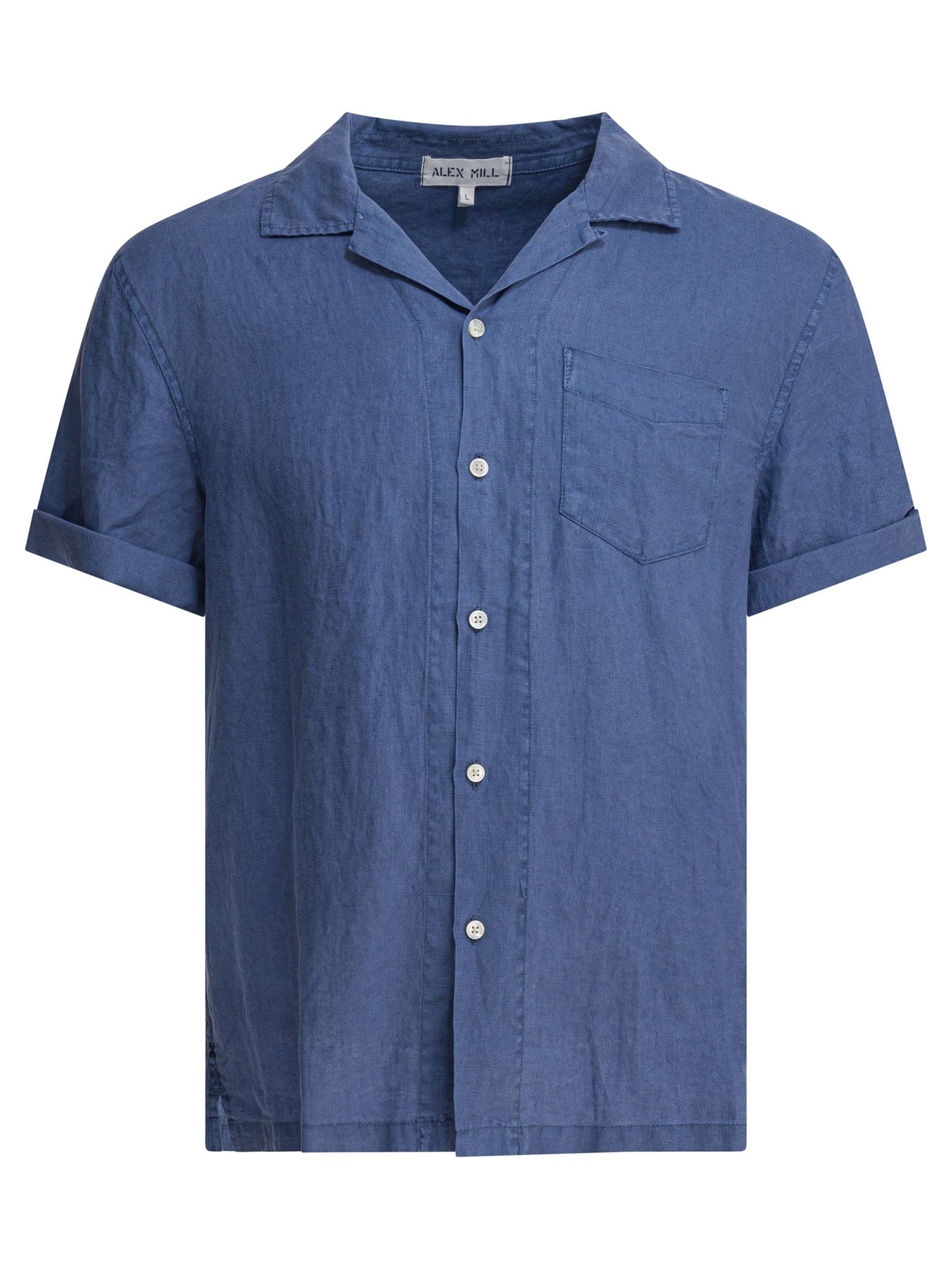Alex Mill Camp Shirts Light Blue | Wanan Luxury