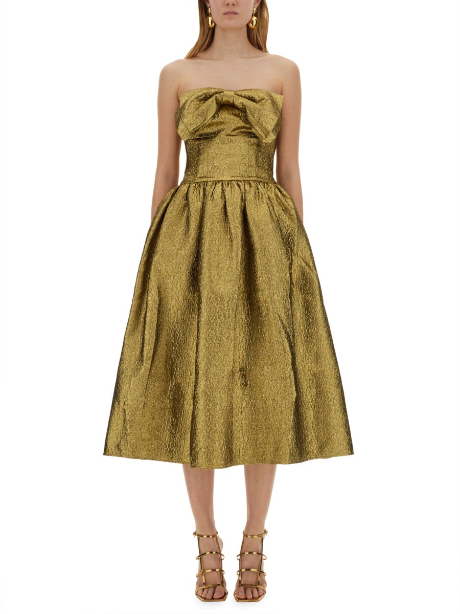 Self-Portrait Suits & Dresses - Gold | Wanan Luxury