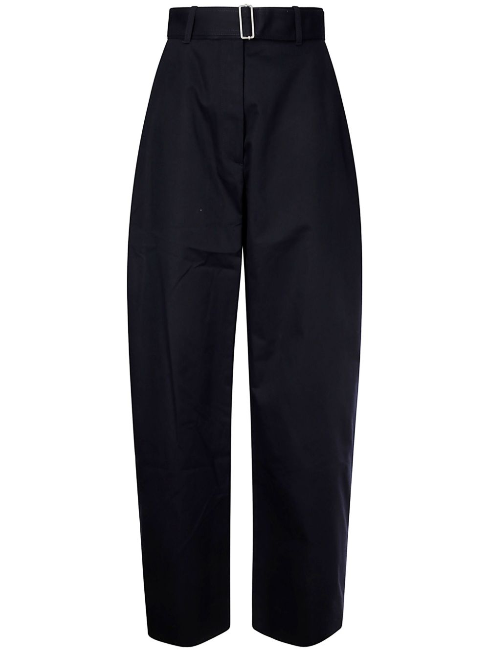 Studio Nicholson Trousers Blue And Green | Wanan Luxury
