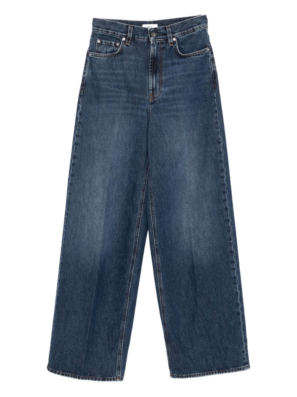 Toteme Main Jeans Blue And Green | Wanan Luxury