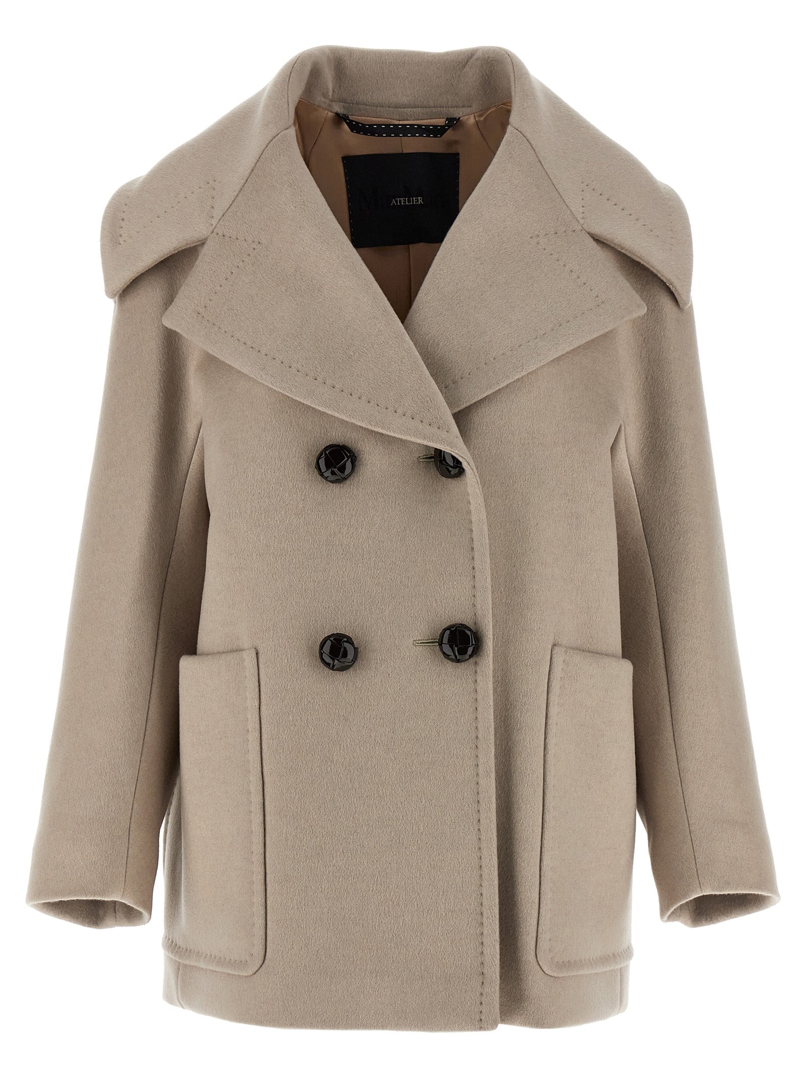 Max Mara Mario Coats And Trench Coats Beige | Wanan Luxury