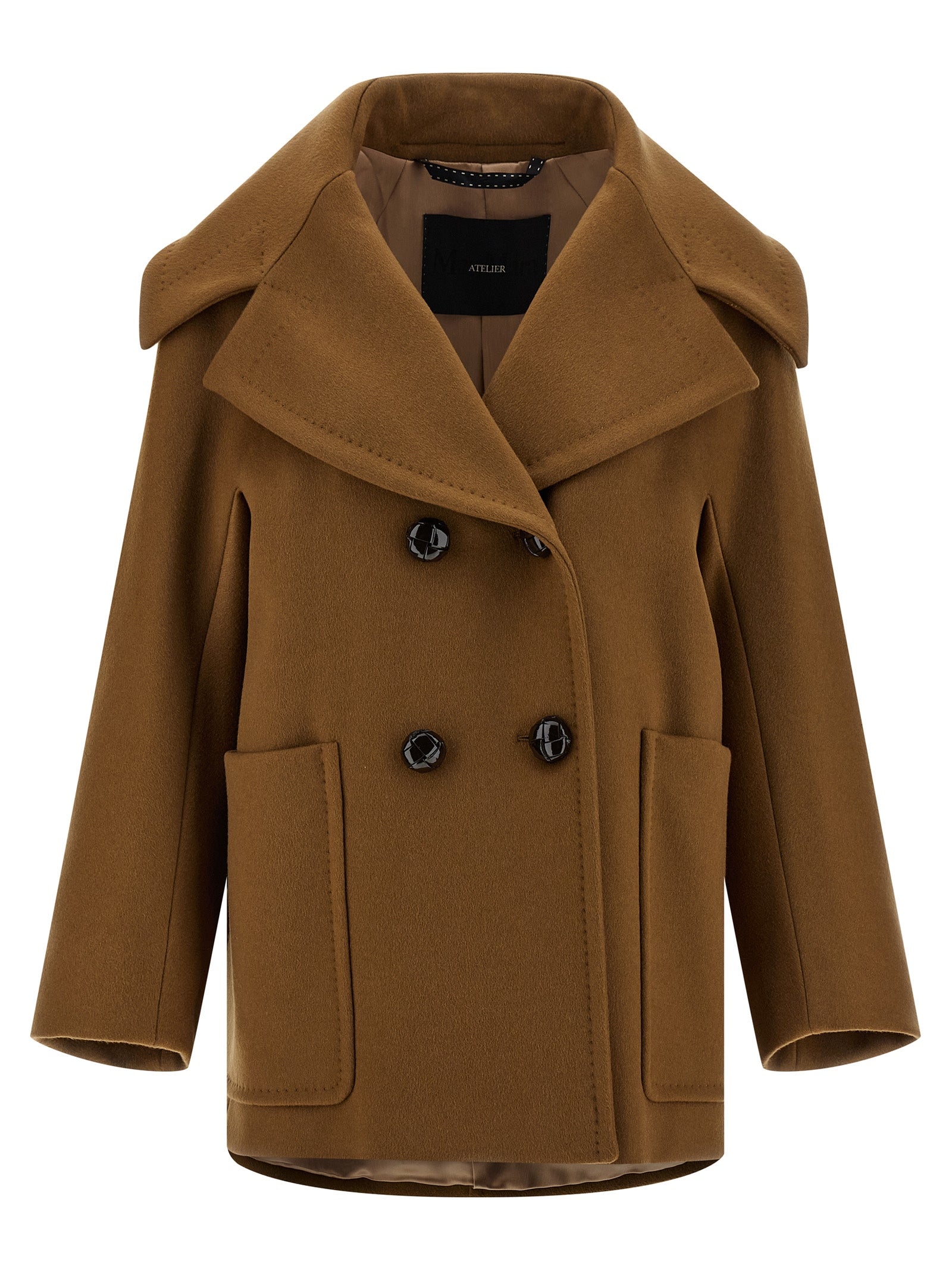 Max Mara Mario Coats And Trench Coats Brown | Wanan Luxury