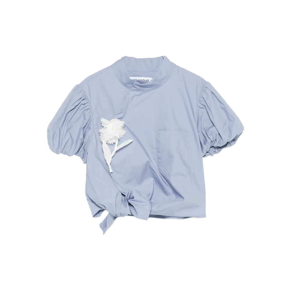 Self-Portrait Tops Blue | Wanan Luxury
