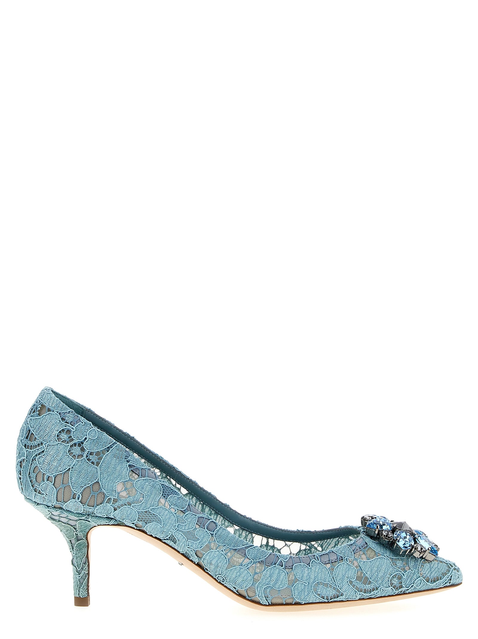 Dolce & Gabbana Rainbow Pumps Light Blue | Wanan Luxury