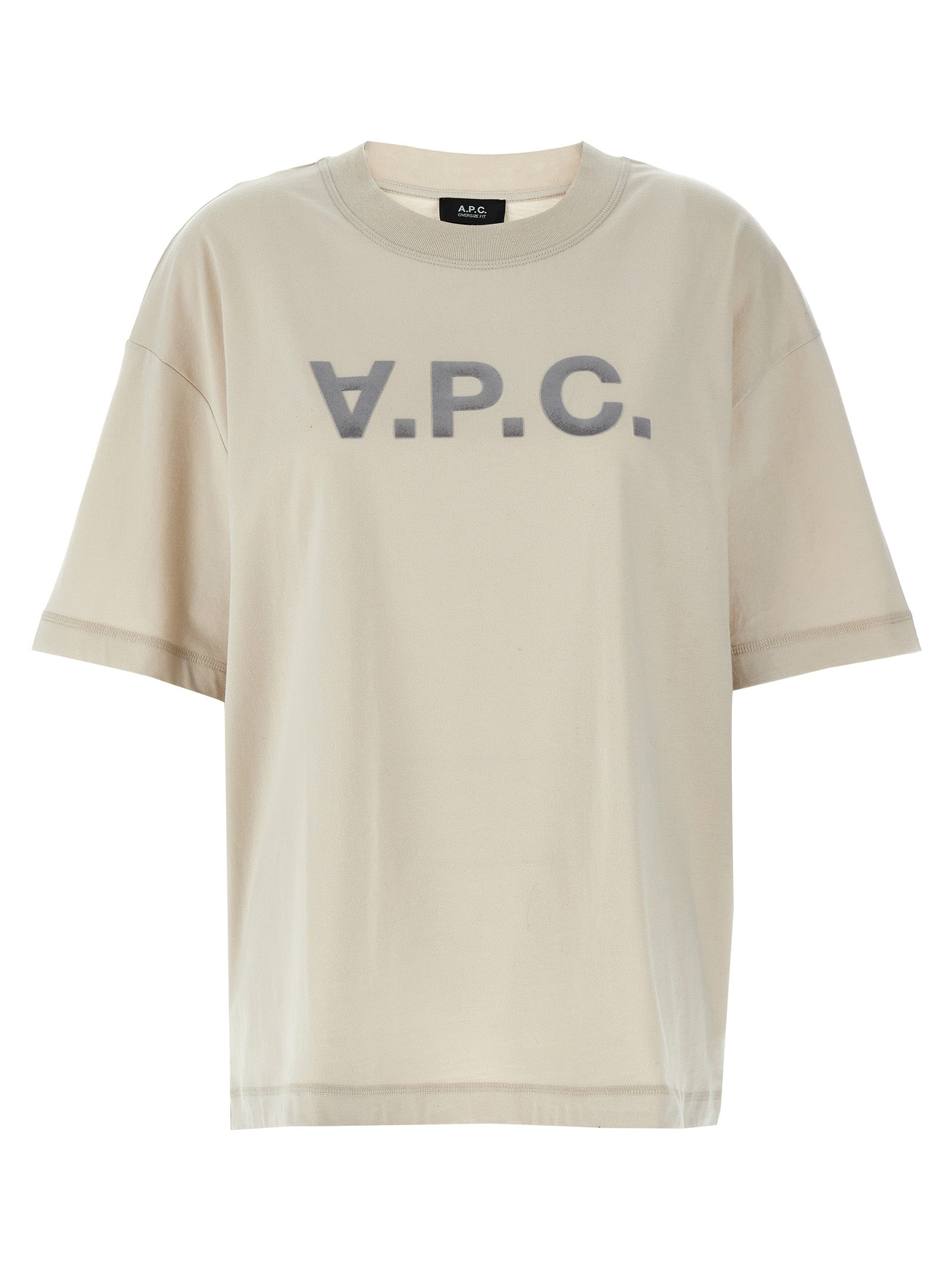 A.P.C. Oversize Grand Vpc T-Shirt Beige | Wanan Luxury