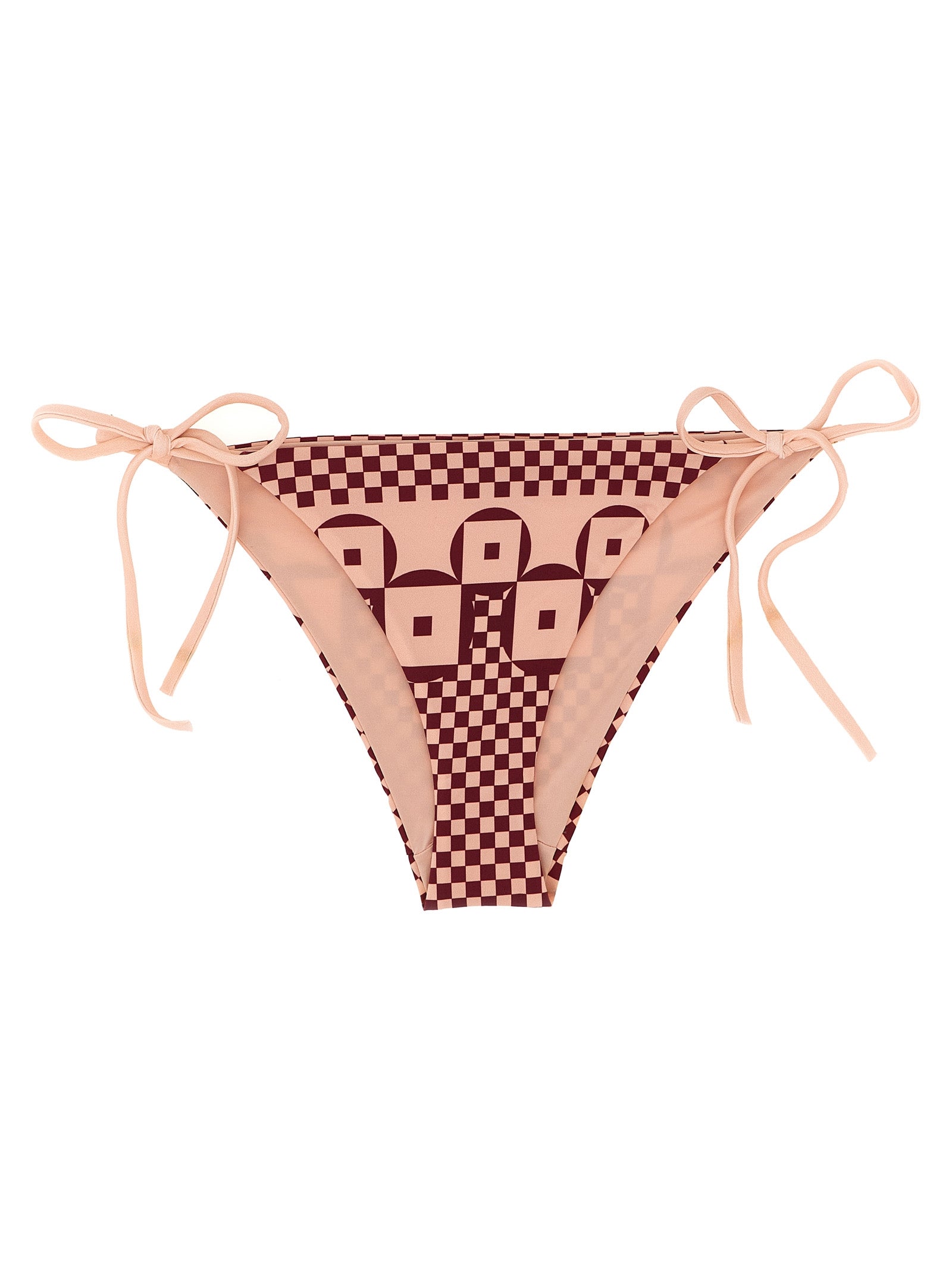 Fendi Micro Patchwork Bikini Briefs Beachwear Pink | Wanan Luxury