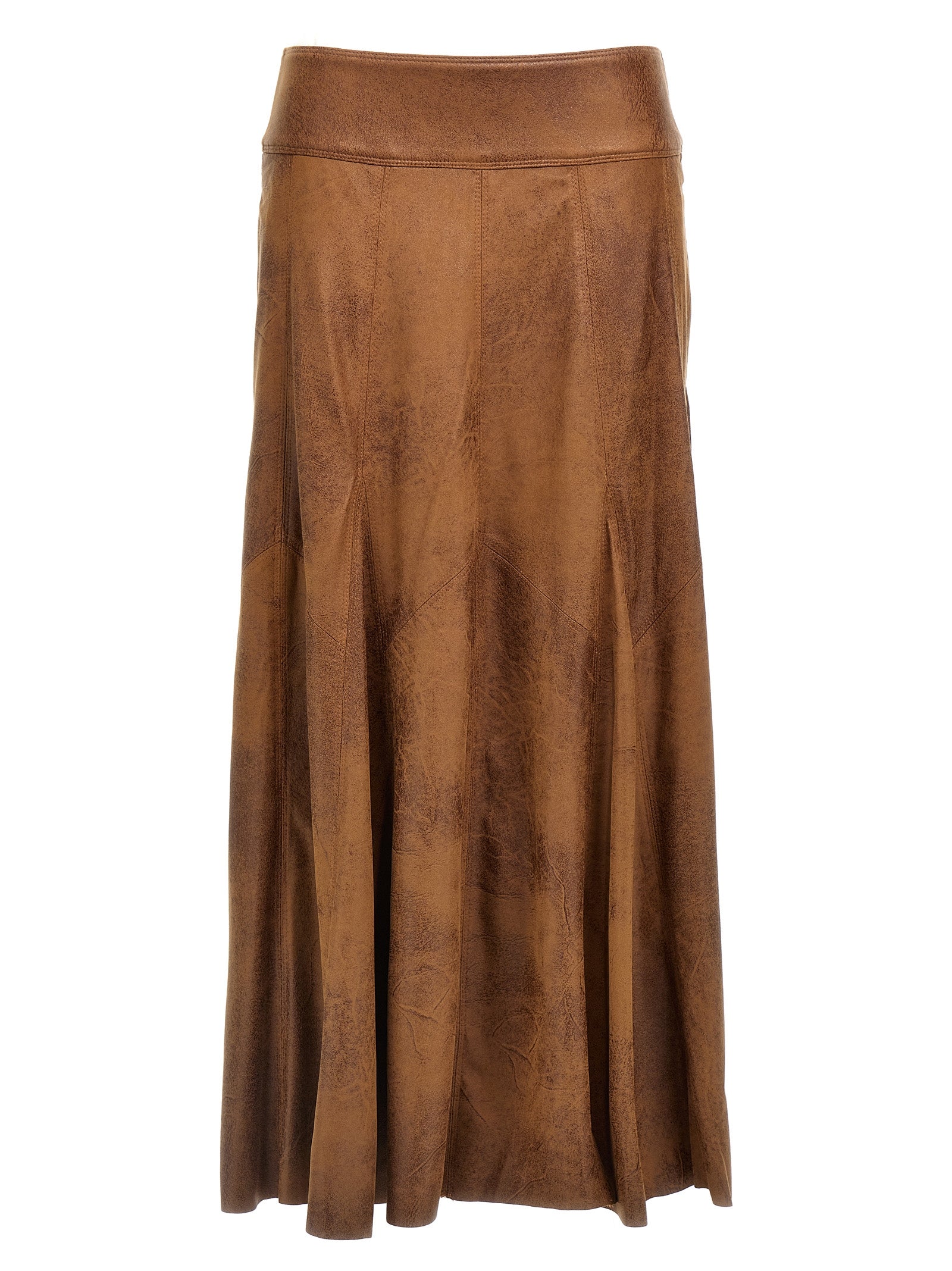 Isabel Marant Genevi Skirts Brown | Wanan Luxury