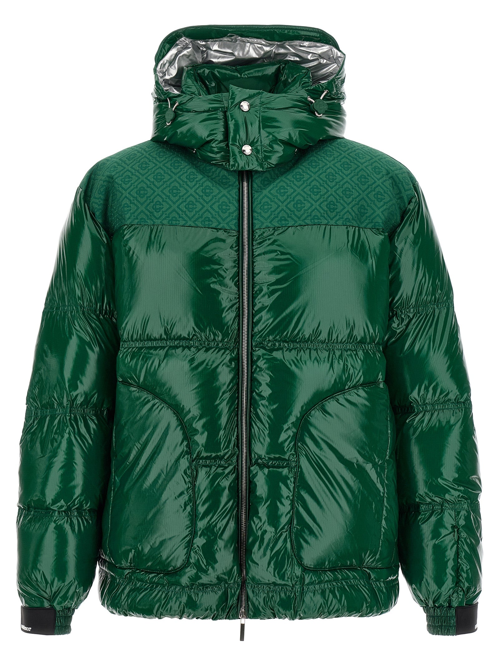 Casablanca Nylon Puffer Puffer Jackets Green | Wanan Luxury