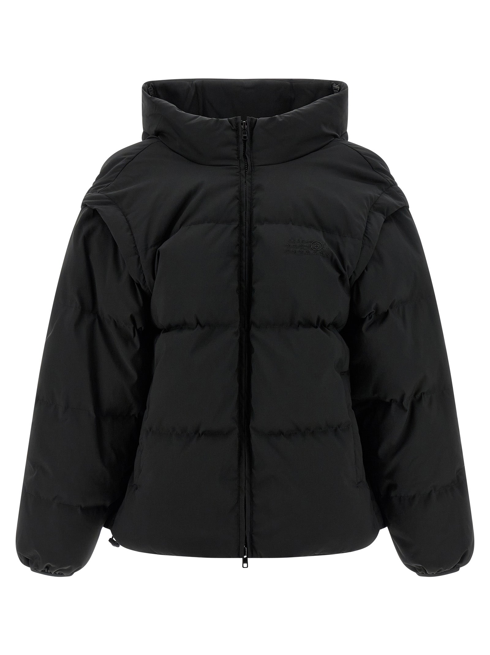 Mm6 Maison Margiela Numeric Signature Mm6 Puffer Jackets Black | Wanan ...