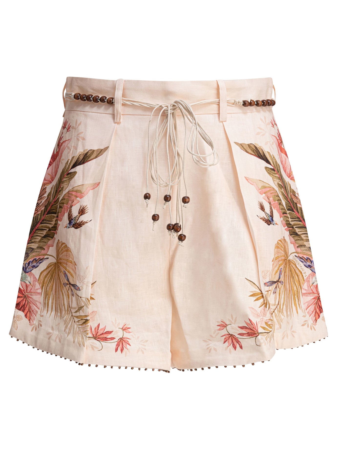 Zimmermann Ascension Shorts Pink | Wanan Luxury